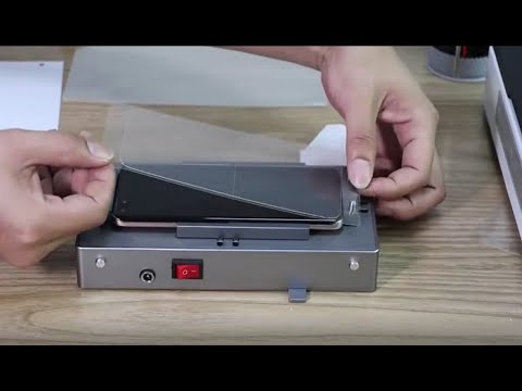 How To Use Universal UV Lamination Machine - Mobile Screen Protector ...