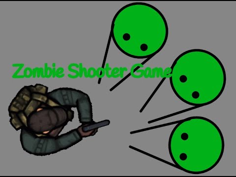 How to make a zombie shooter game in Scratch | Zombie Shooter | Panther ...