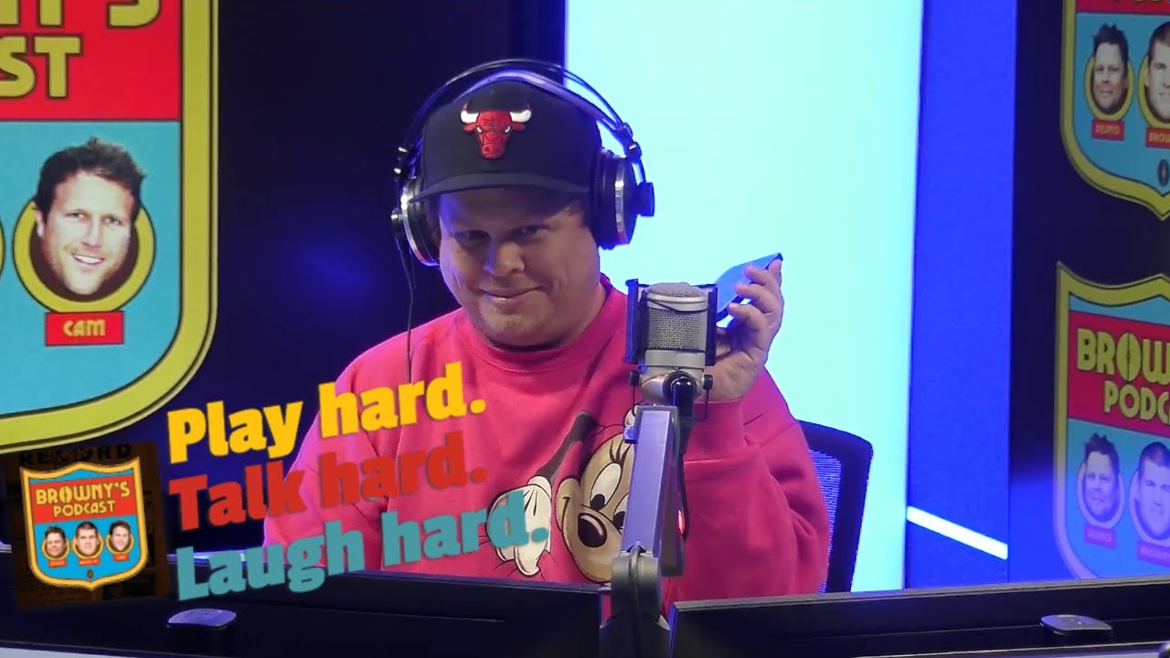 Browny "I went to Charlie Curnow's house party with Mick Fanning ...