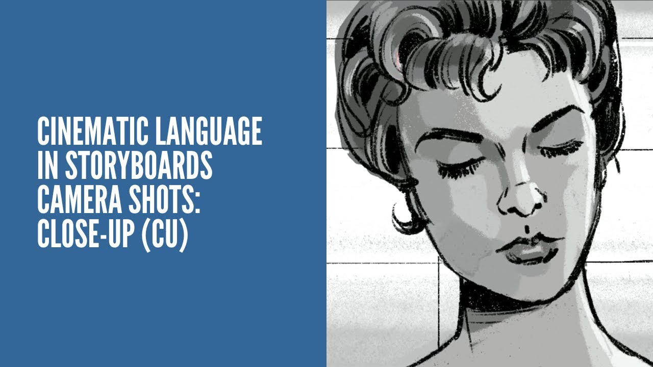 7 | CINEMATIC LANGUAGE IN STORYBOARDS | CAMERA SHOTS | CLOSE-UP (CU) # ...