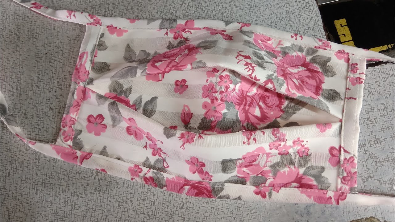 Unique Design Mask Making Without Elastic/ Without Elastic Face Mask ...