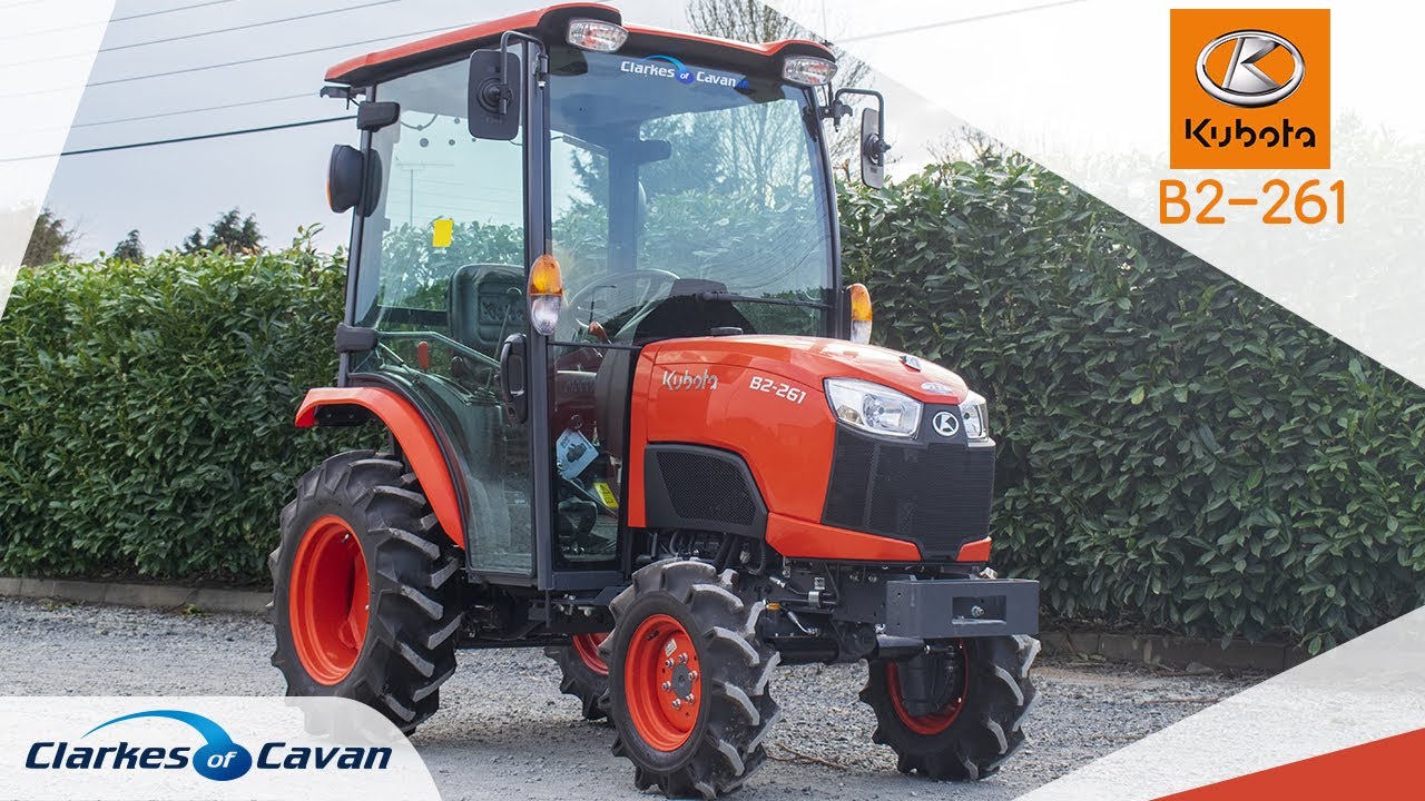 Walkaround of Kubota B2-261 Compact Tractor - YouTube