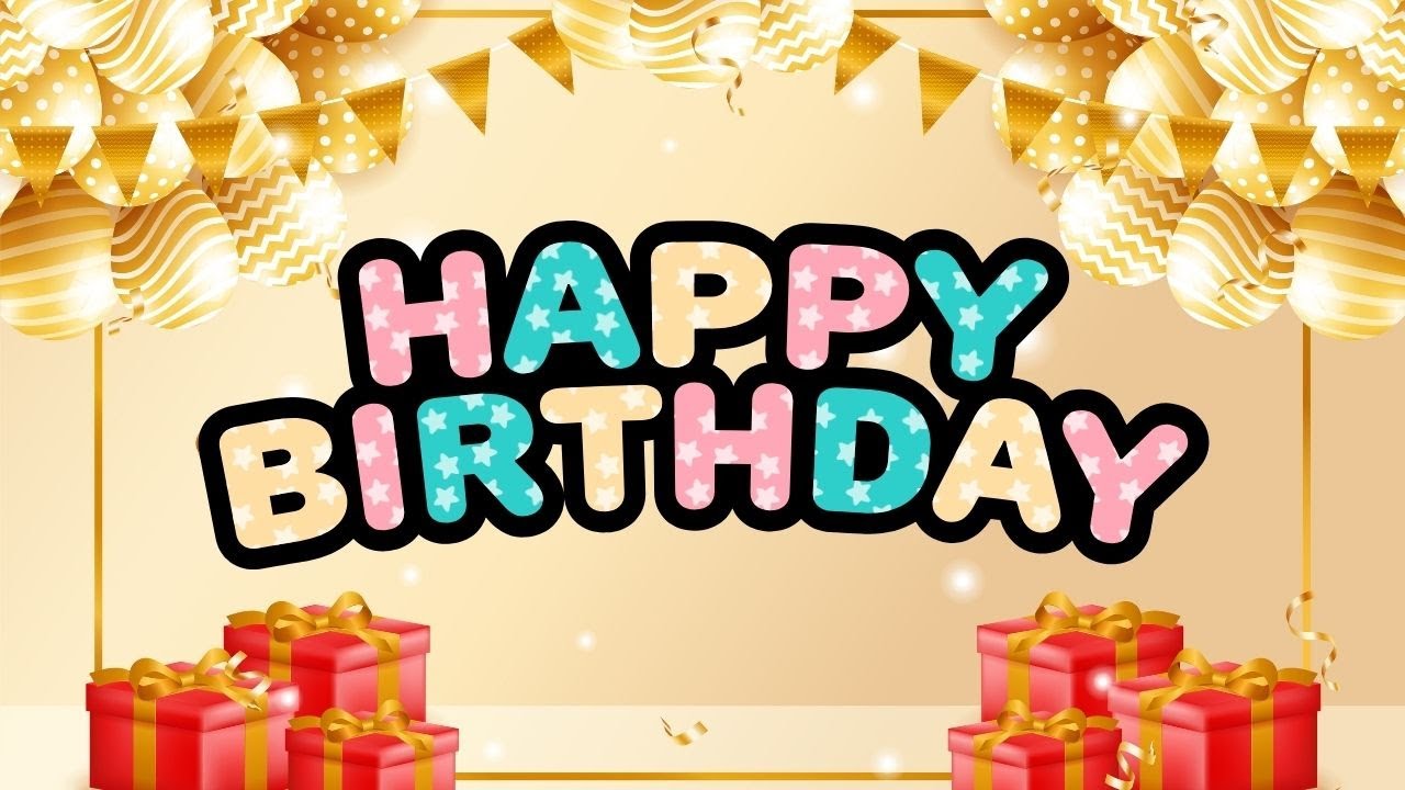 Happy Birthday to you song | Birthday song | Birthday wish song - YouTube