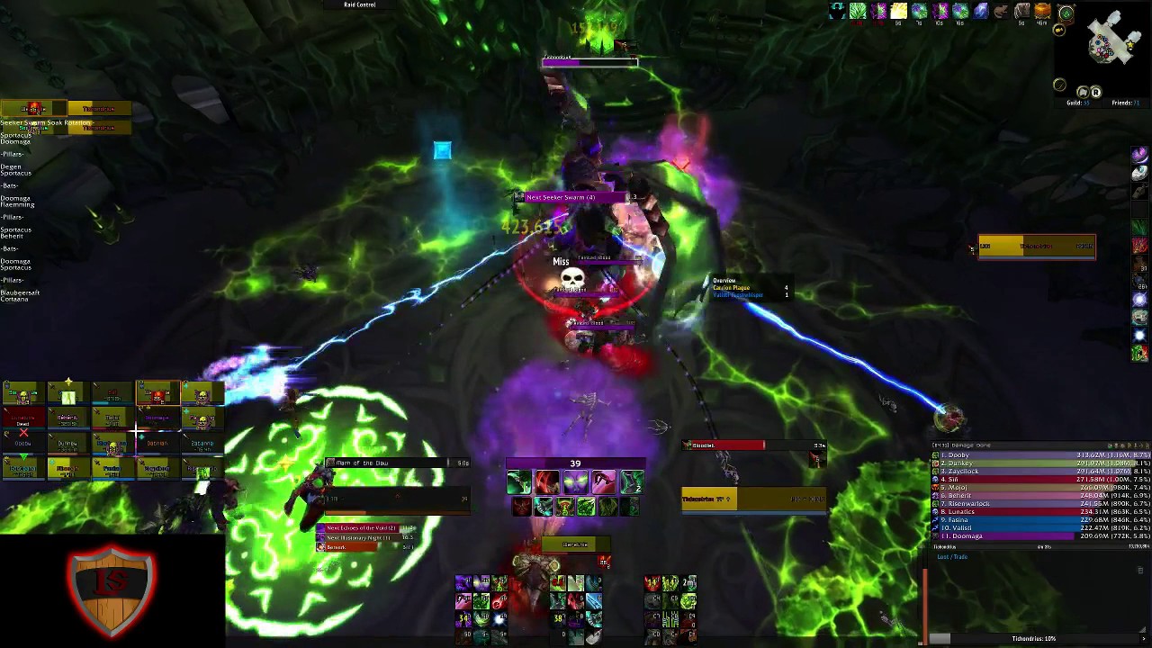 Mythic Nighthold - Tichondrius - YouTube