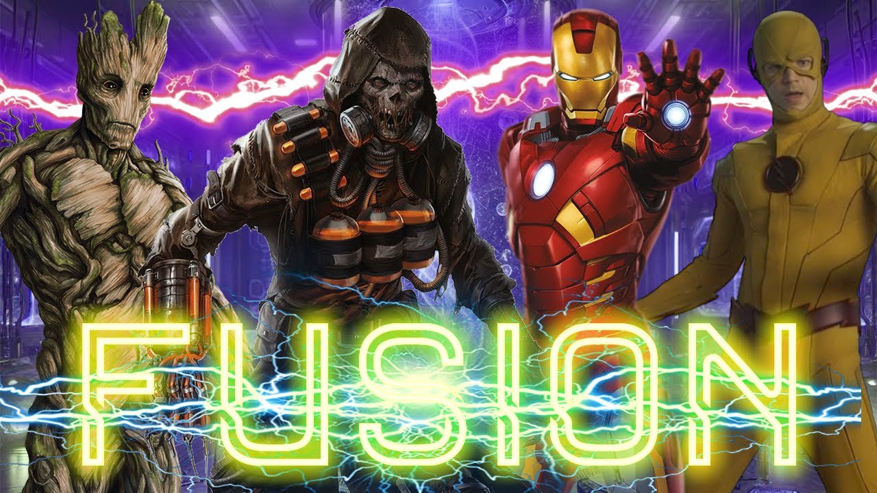 Fusion - Scarecrow + Ironman + Groot + Reverse Flash - YouTube