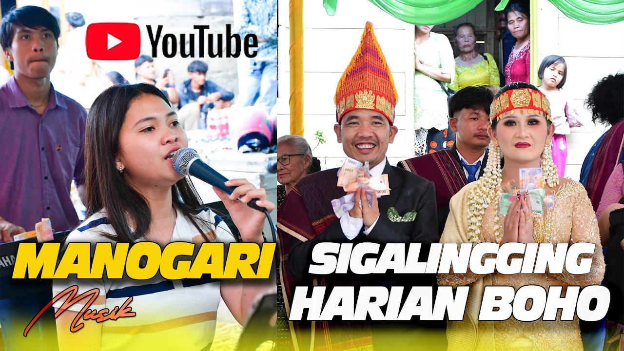 MANOGARI MUSIK || HARIAN BOHO || SIGALINGGING ADAT BATAK PERNIKAHAN ...