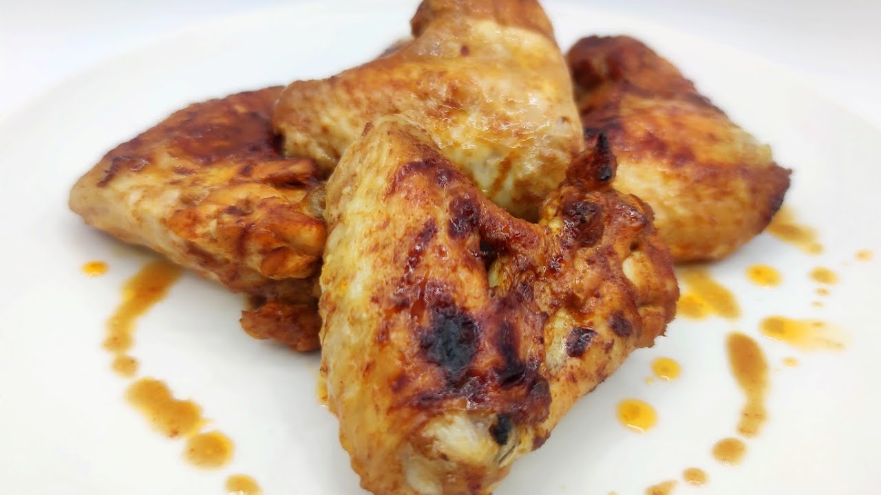 ali di pollo in salsa barbecue - YouTube