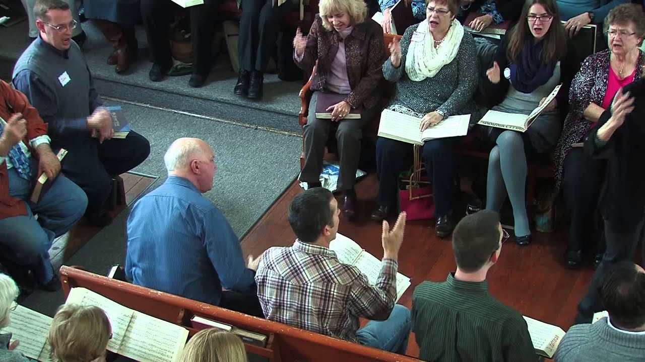 Missouri State Sacred Harp Convention, Saturday, first session - YouTube