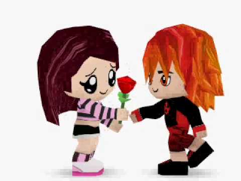 Mina do condomínio com os bonecos do orkut - YouTube