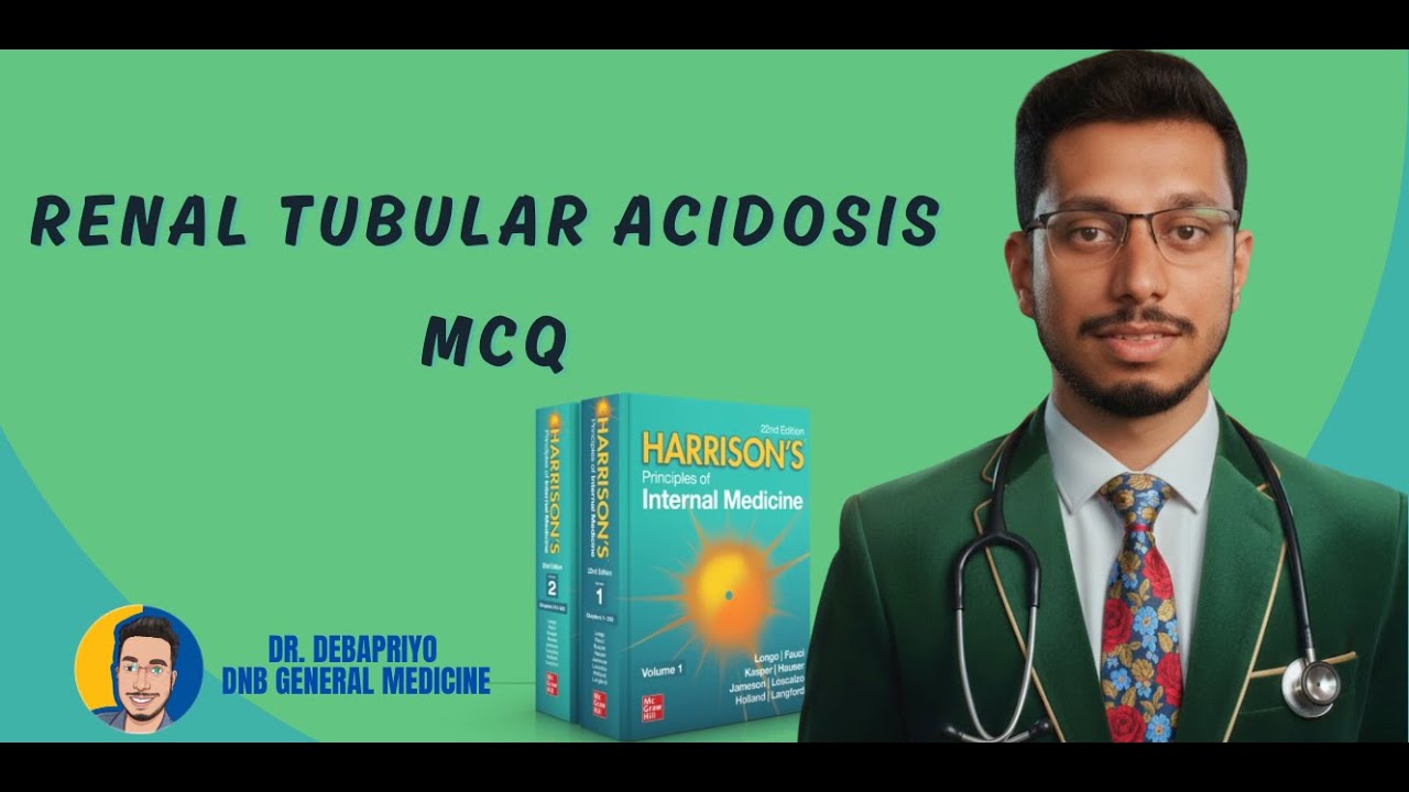 Renal Tubular Acidosis Made Easy | Harrison MCQ Discussion - YouTube