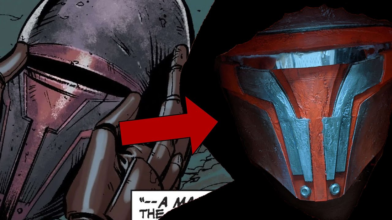 Making Darth Revan's Mask! - YouTube