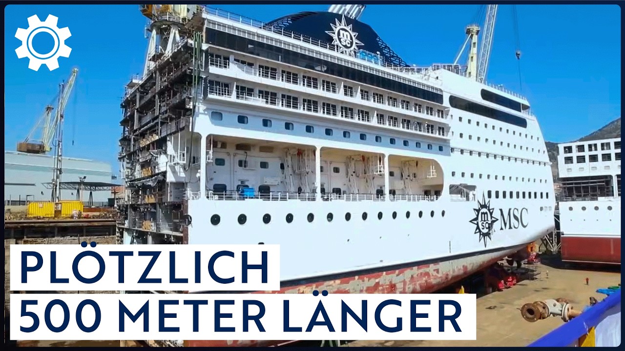 Jumboisation von Ozeanriesen: So werden Kreuzfahrtschiffe zu XXL ...