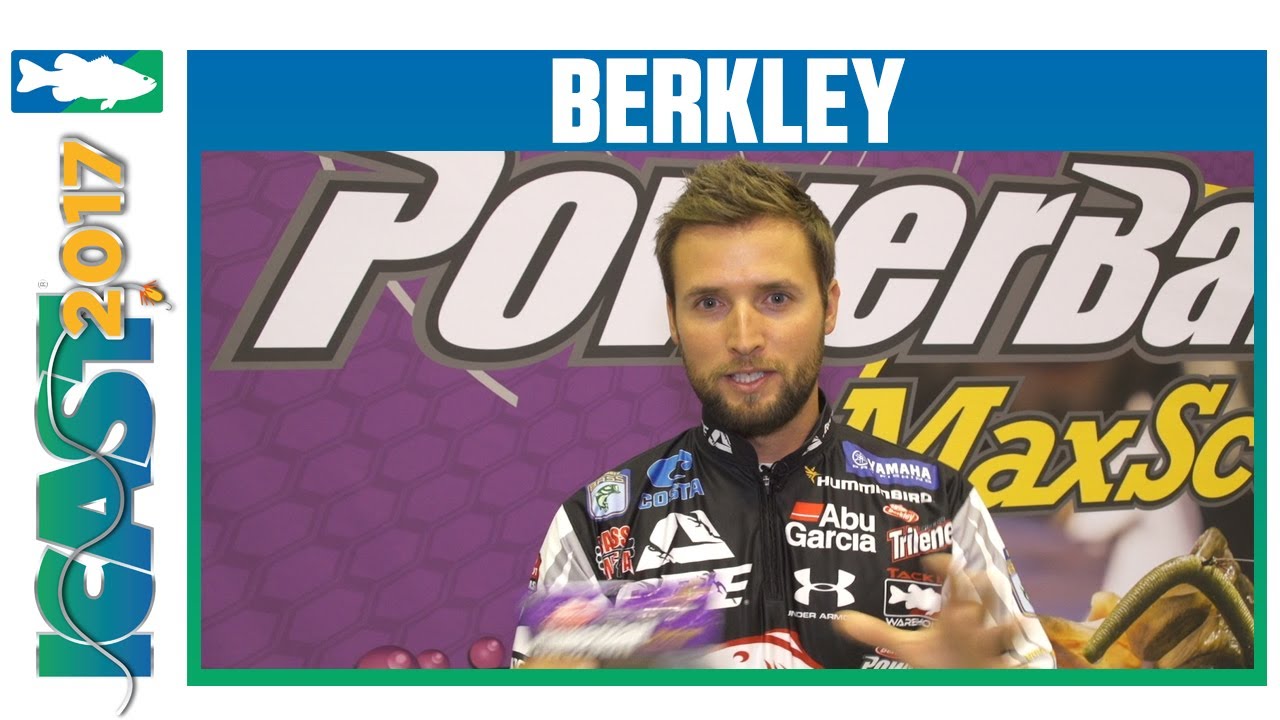 Berkley Powerbait Maxscent Hit, Kingtail, Lunch & D-Worms with Justin ...