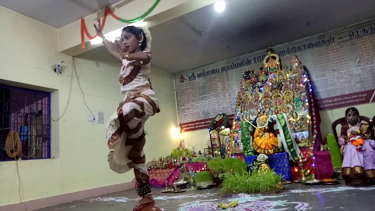 Pot dance in golu - YouTube