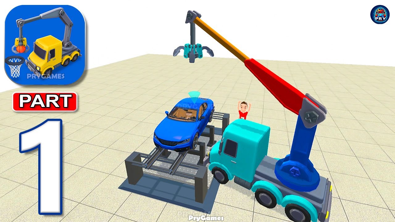 Super Crane - Gameplay Walkthrough Part 1 - Operate A Variety of Rescue ...