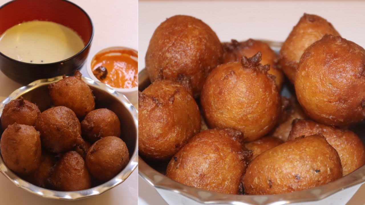 Easy evening snack | goli bajji | Mangalore bajji - YouTube