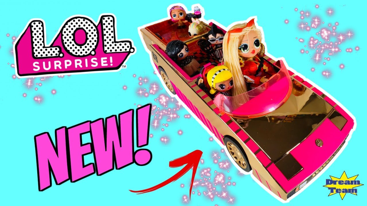 LOL Surprise Car Pool Coupe! LOL Dolls Finally Get A Fancy Car! - YouTube