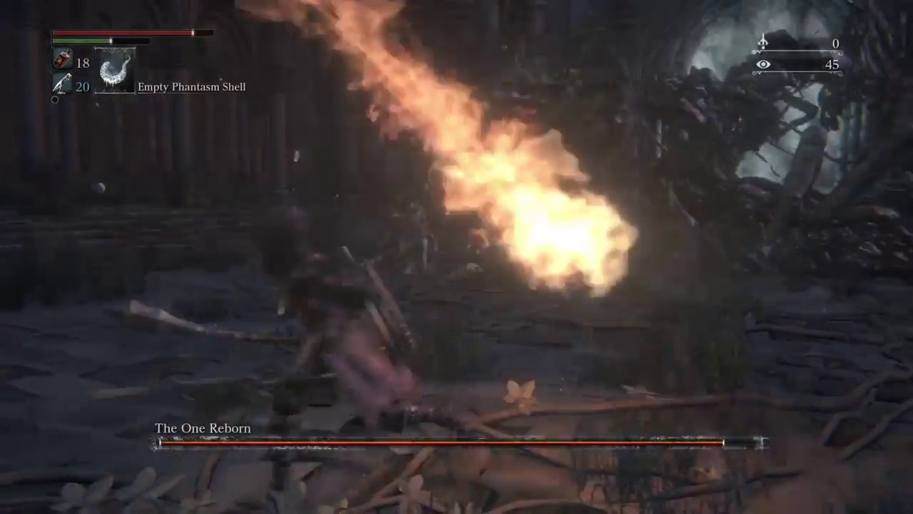 Bloodborne boss The One Reborn - YouTube