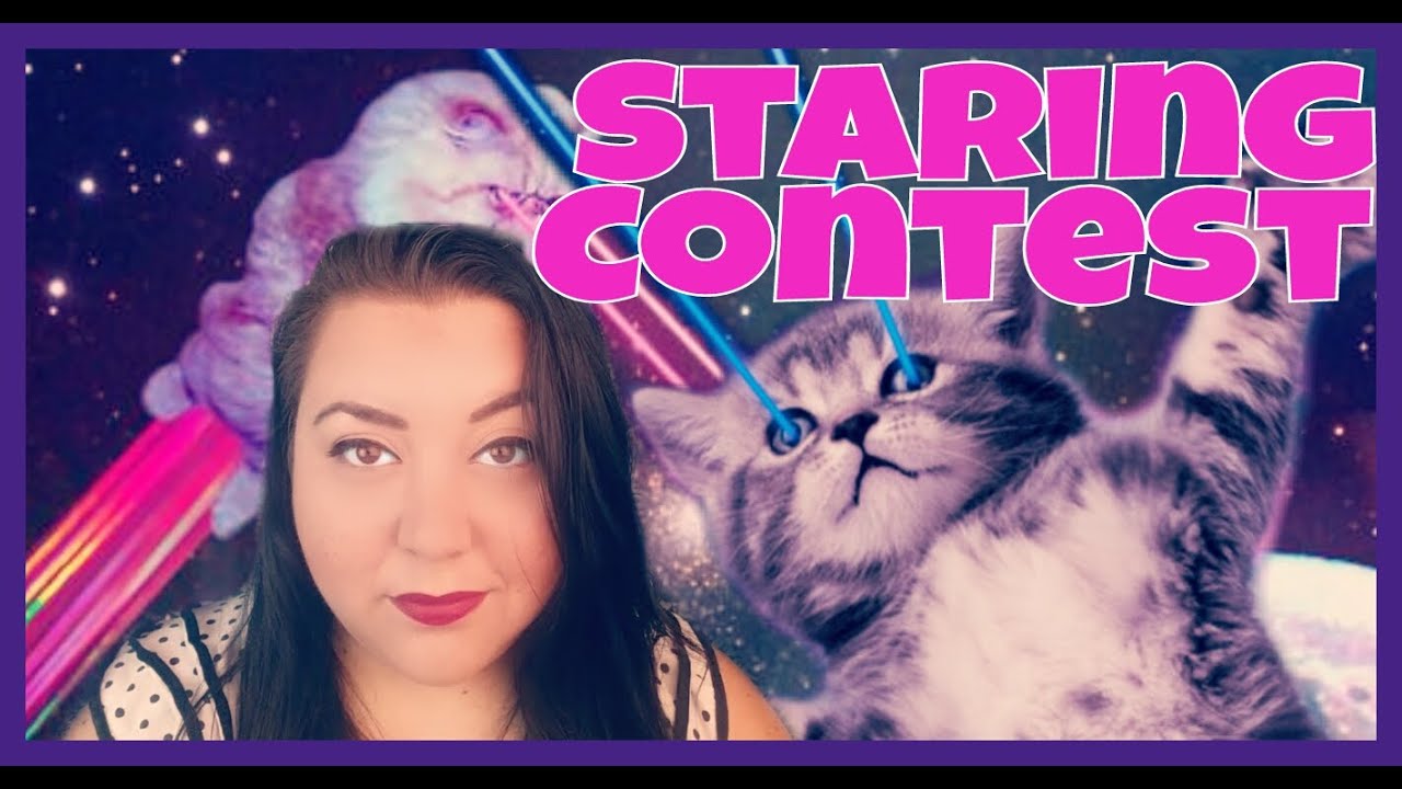 Staring Contest! - YouTube