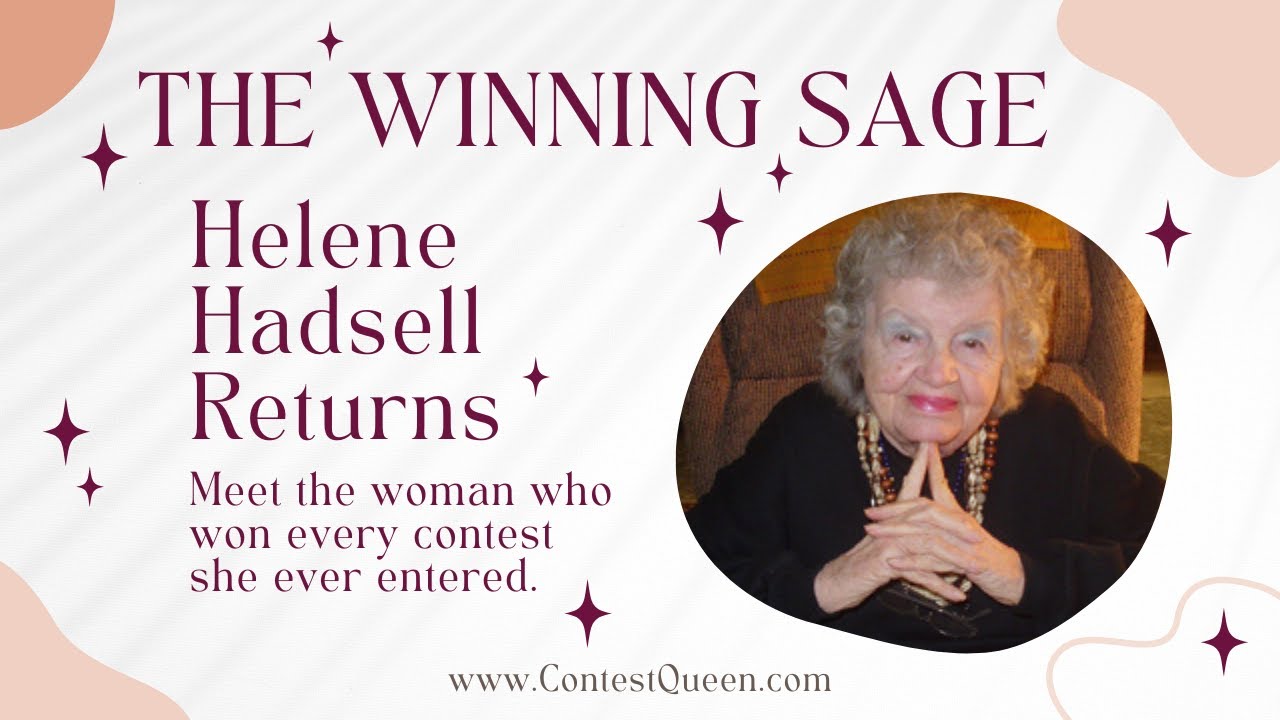 Helene Hadsell - The Winning Sage Returns - YouTube