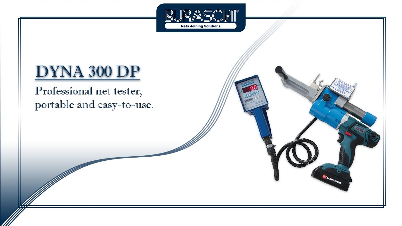 DYNA 300 DP - Fish Netting testing tool (net testing solutions) - YouTube