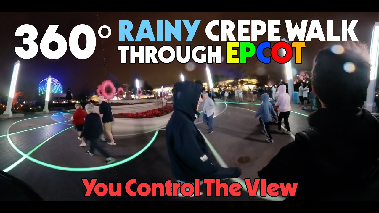 360° Walk Around The World at Epcot. Control The Perspective With Your ...