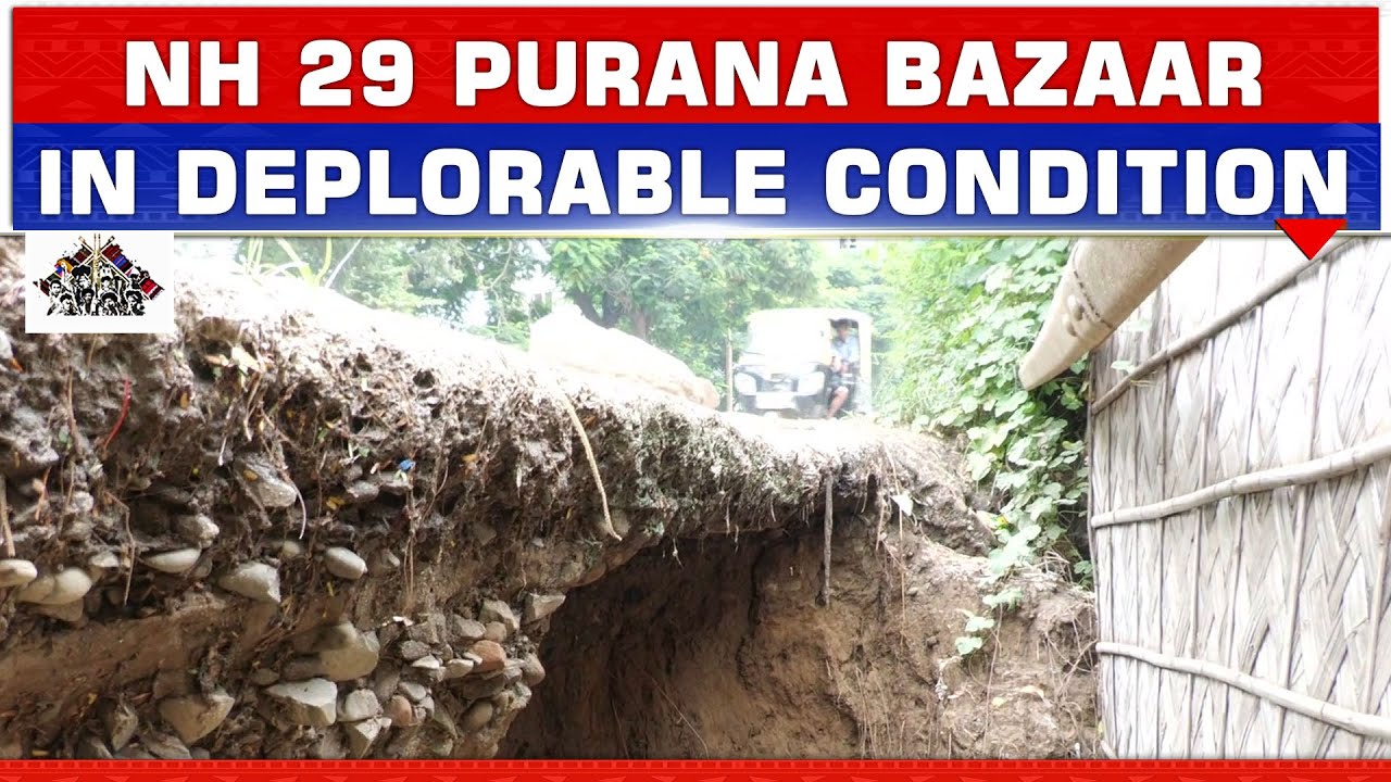 SIDE BARRIER AT NH 29, PURANA BAZAAR IN DEPLORABLE CONDITION; NO LONGER ...