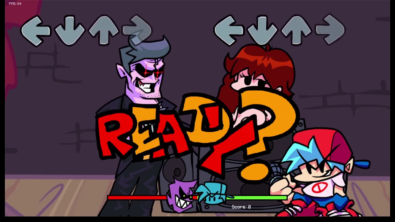 FNF all weeks hard mode - YouTube