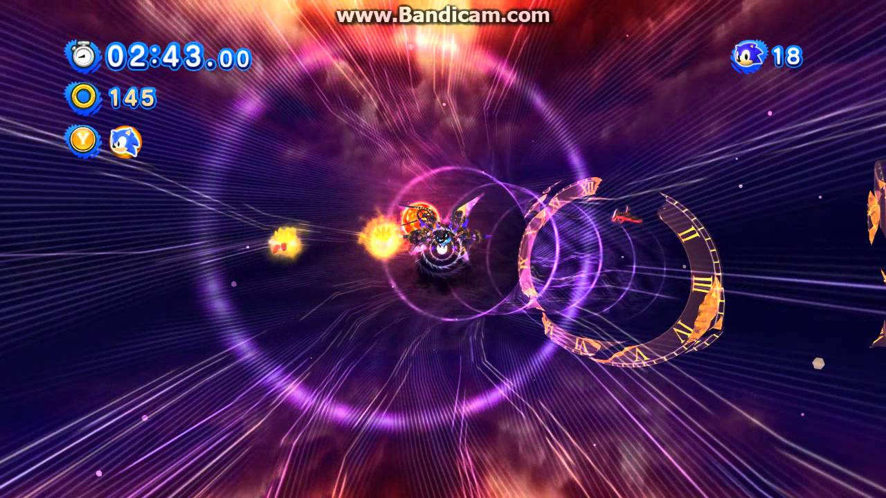 Sonic Generations Final Boss Time Eater - YouTube