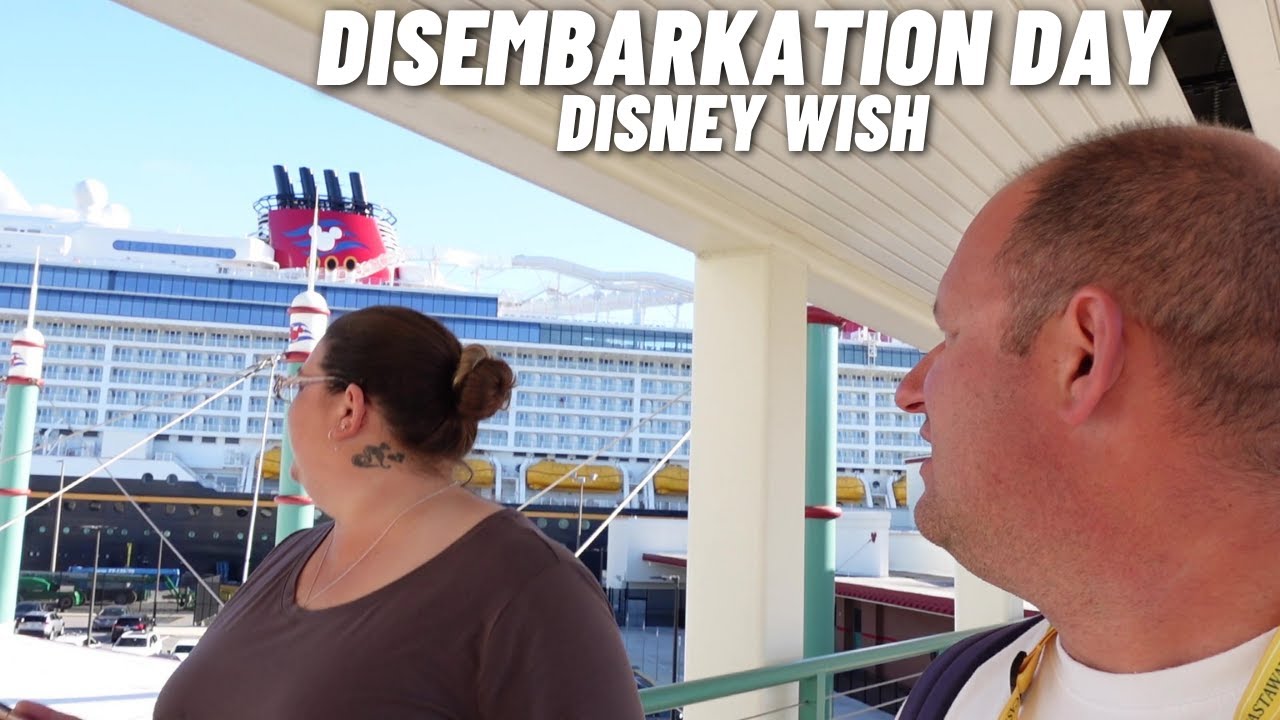 Disney Wish Day 4 Disembarkation day and review of our overall cruise ...