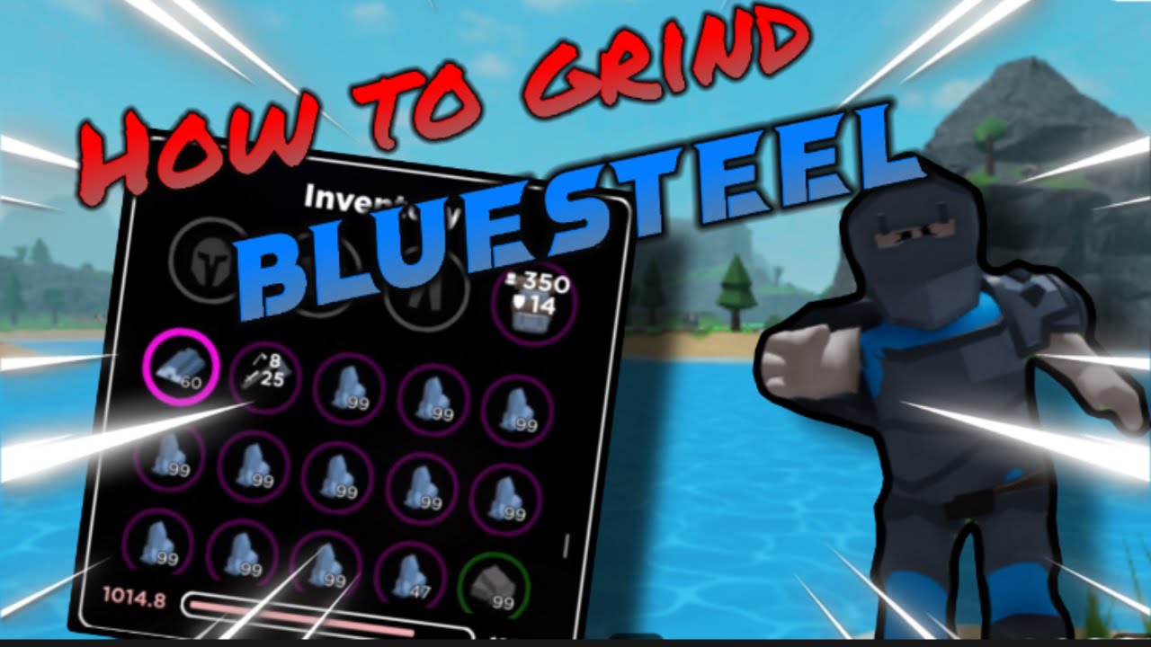Farm Bluesteel Fast in The Survival Game Roblox! - YouTube