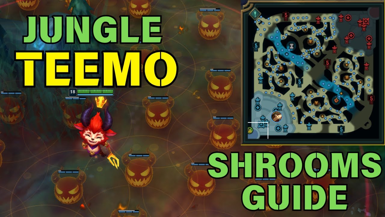 tts! Teemo Shrooms Guide! Challenger Climb! Ask how to jump scare me ...