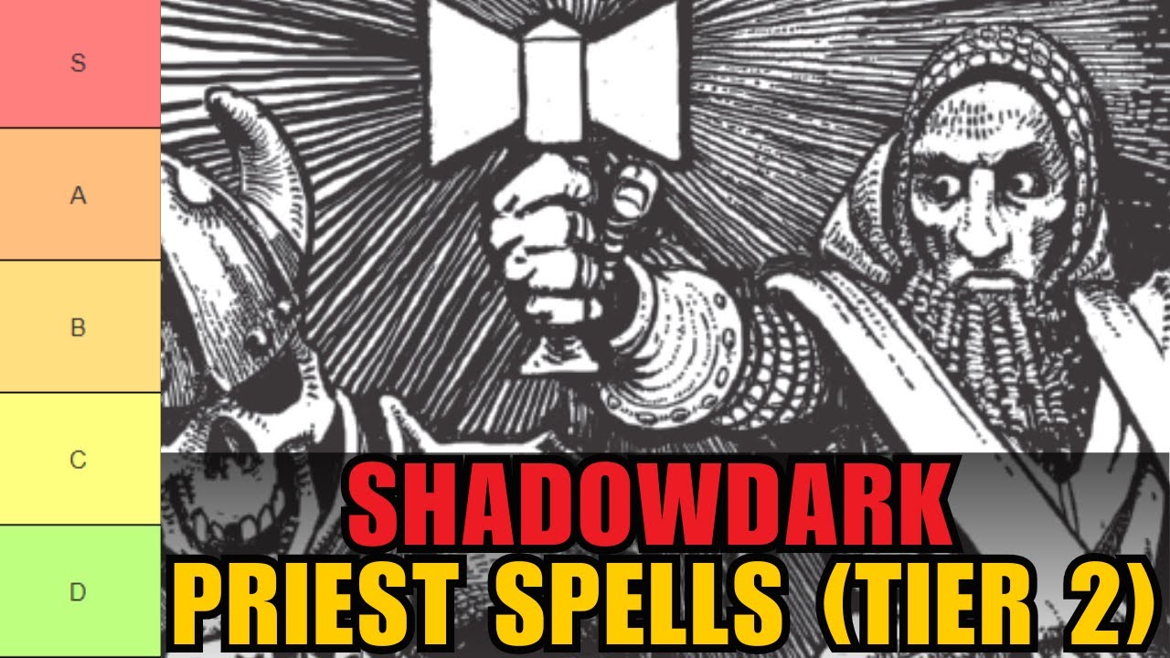 Ranking Tier 2 Priest Spells (Shadowdark RPG) - YouTube