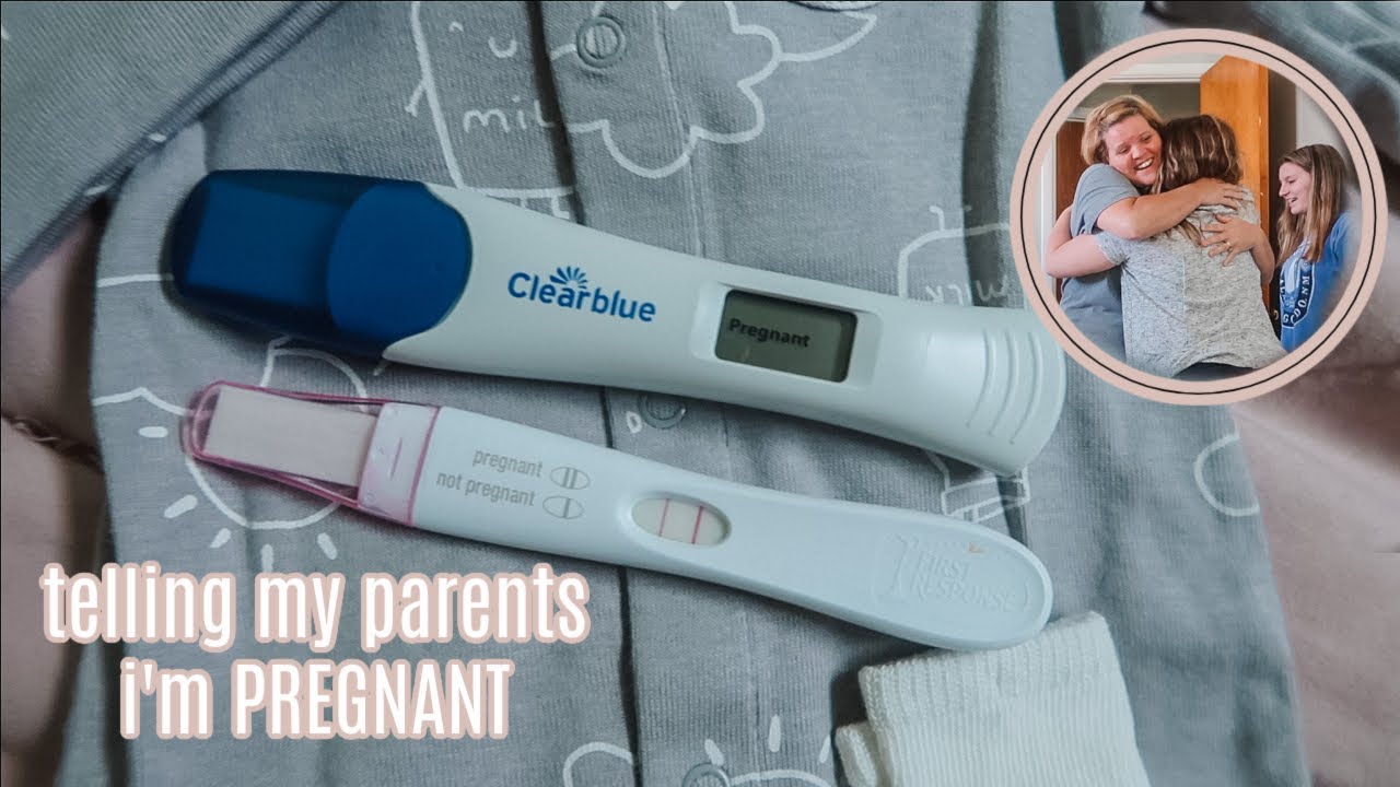 TELLING MY PARENTS WE'RE HAVING A BABY | Surprise Pregnancy ...