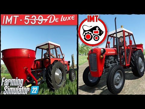 Farming Simulator 22 PC Mods in Action `| IMT 539 De luxe Small Tractor ...