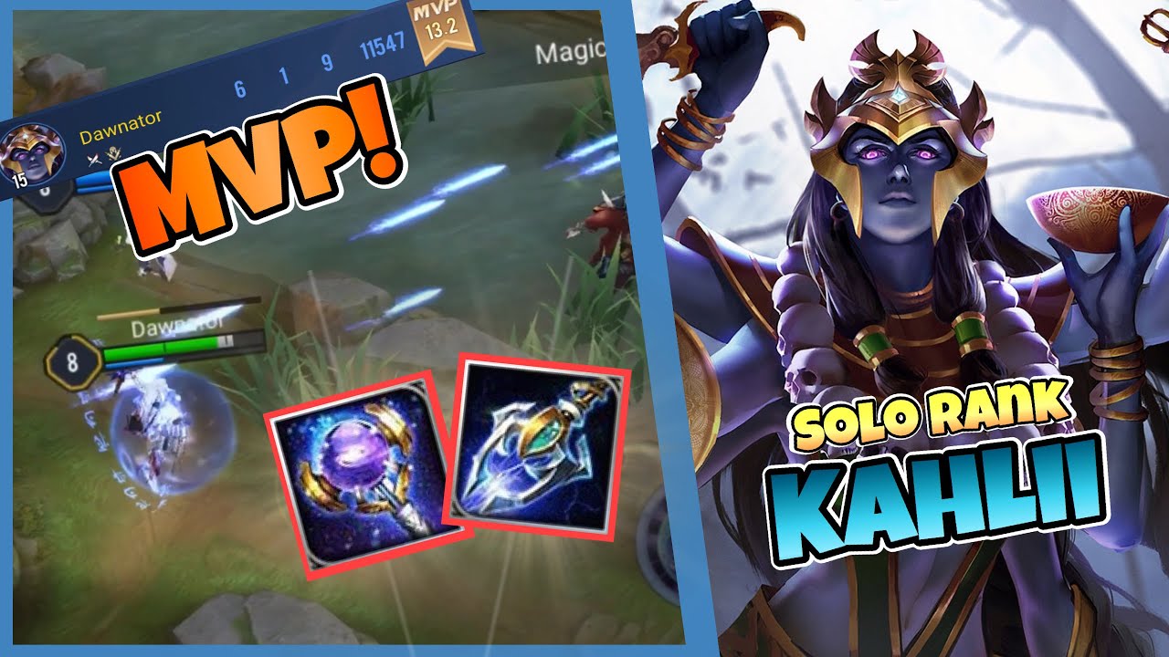 KAHLII AND HER INFINITE DAGGERS IN SOLO RANK | Arena of Valor Kahlii ...