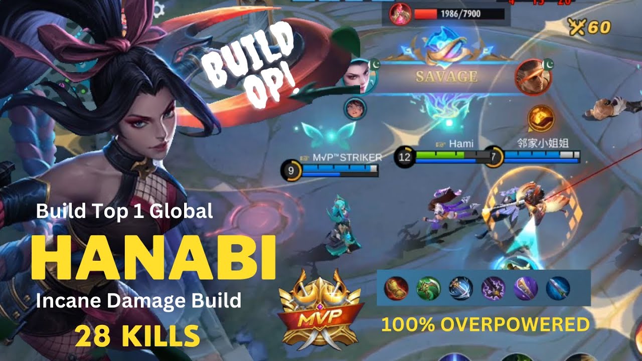 7 Minutes SAVAGE !!! - 28 Kills!! HANABI Revamp 100% OVERPOWERED ...