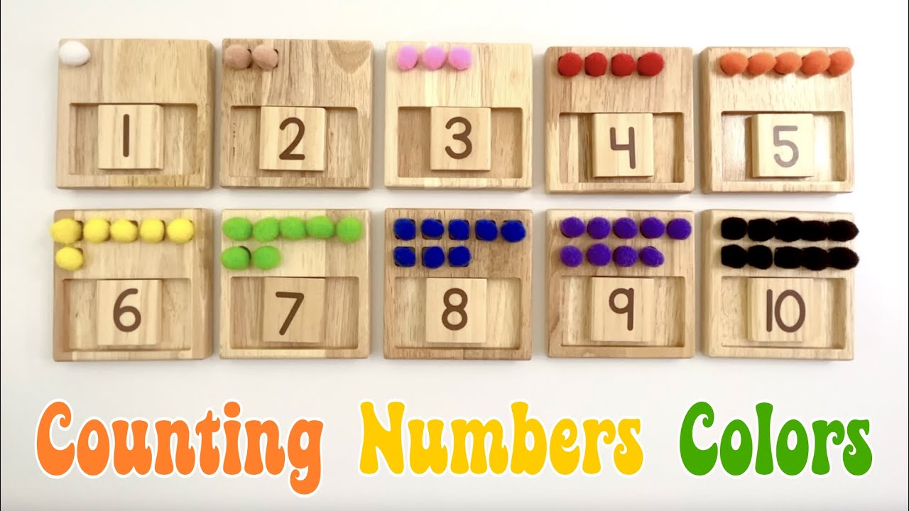 Learn Numbers and Practice Counting Activity | Count to 10 | Number Peg ...