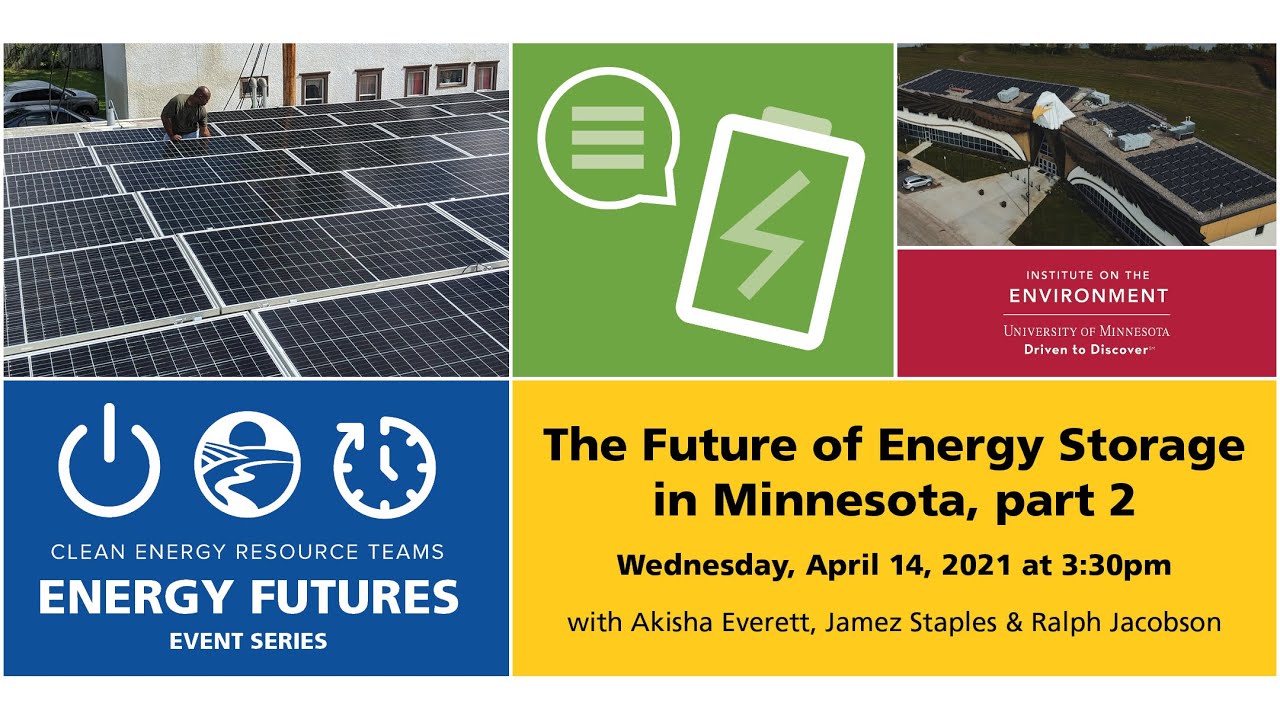 The Future of Energy Storage in Minnesota, part 2 - YouTube