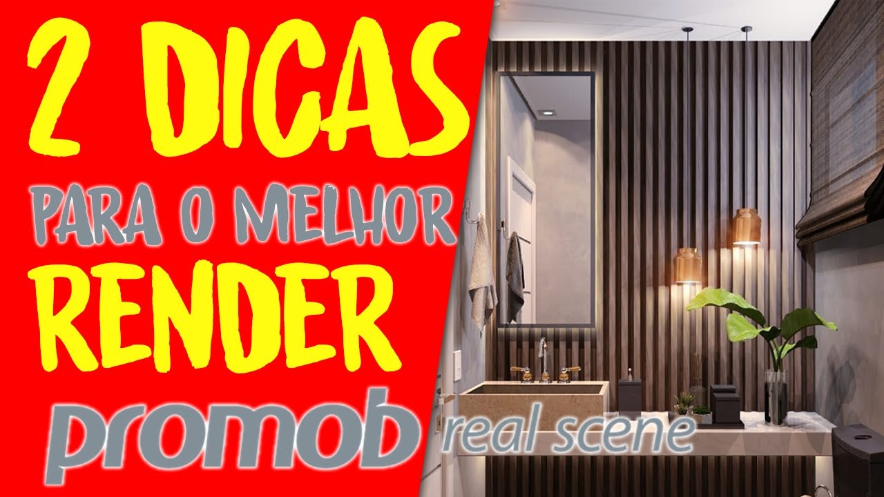 Render Promob: 2 Dicas Para Deixar Teus Projetos Lindos. - YouTube