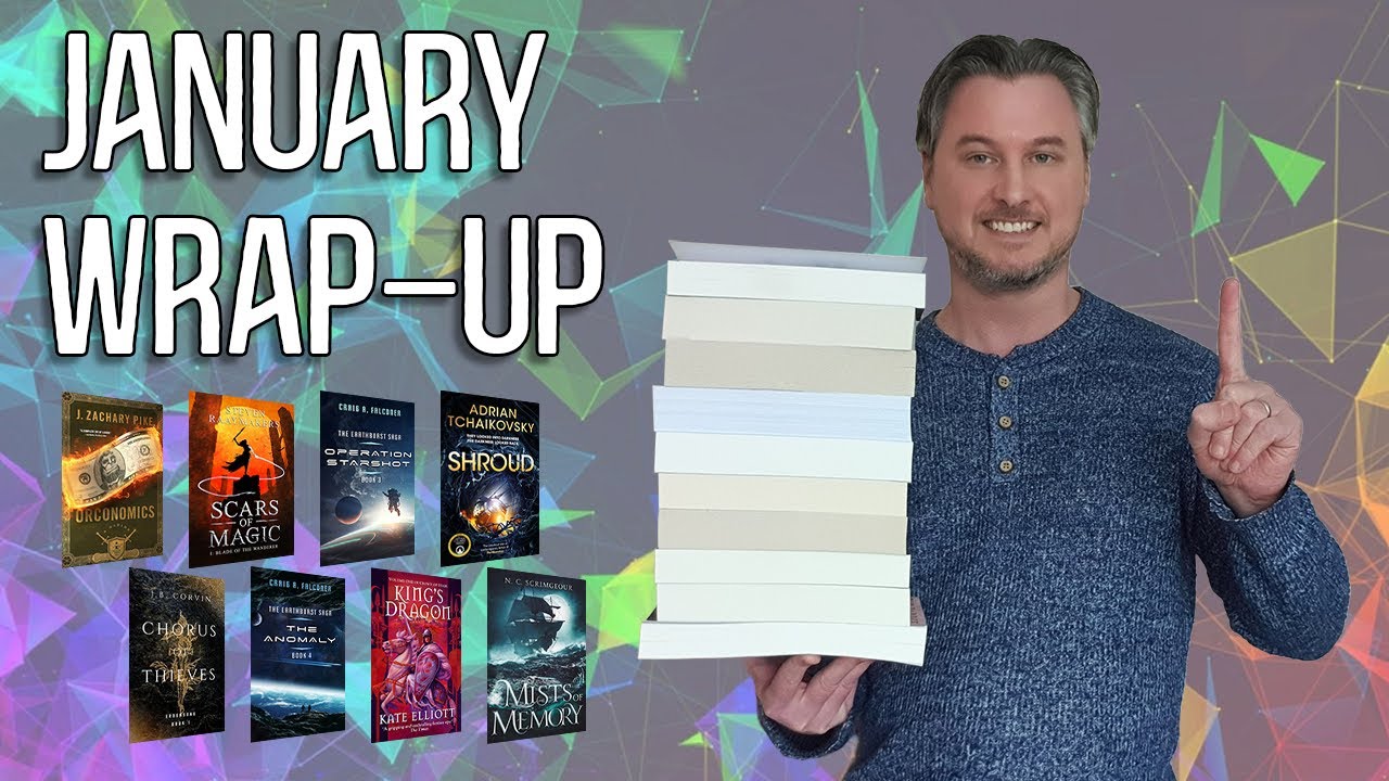 January SFF Reading Wrap Up - Book of the Year Already? - YouTube