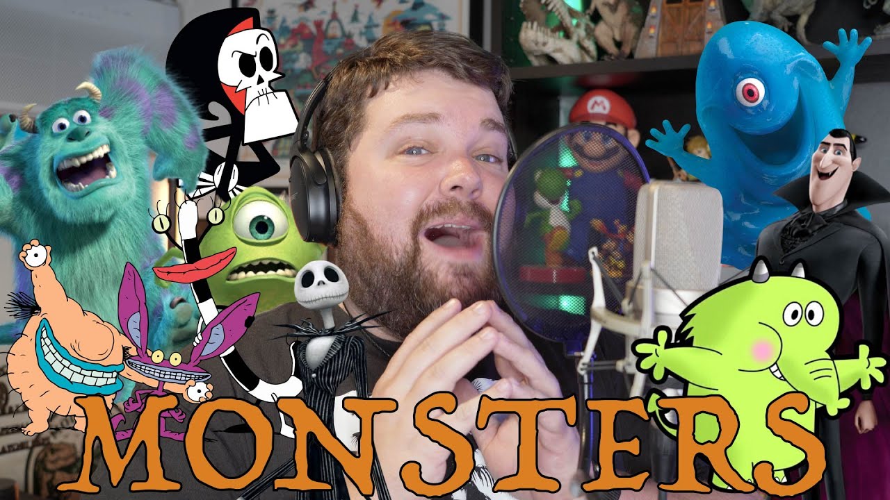 Cartoon Monster Impressions - YouTube