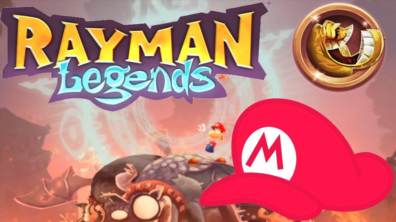 Rayman Legends - Mario Rocks it out! Gameplay (2048p) - YouTube