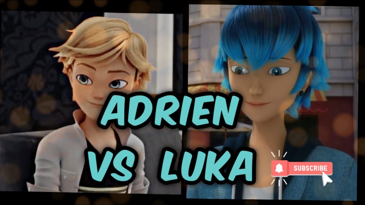 Adrien vs Luka - Miraculous Ladybug- #shorts #edit #miraculousladybug # ...