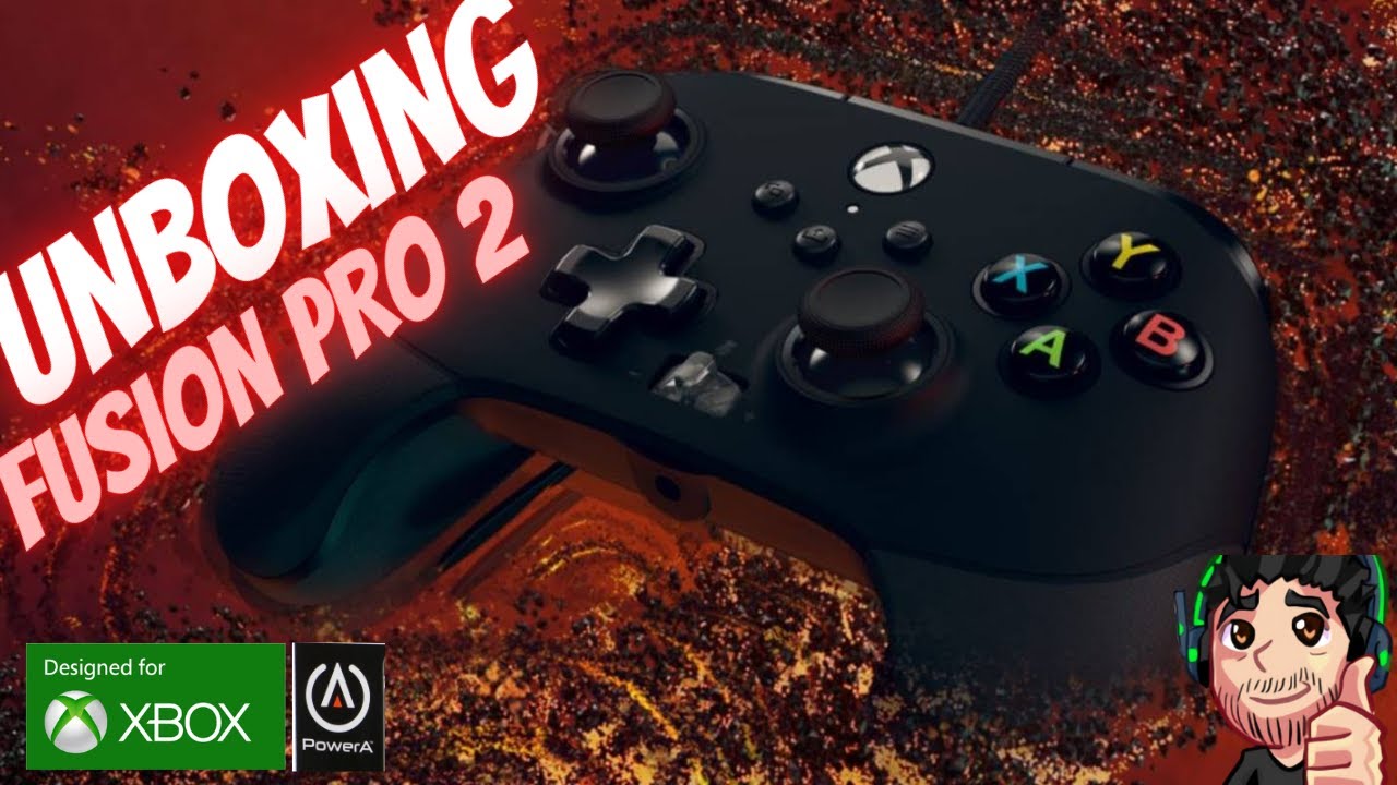 Unboxing Power A Fusion Pro 2 Xbox Series X - YouTube