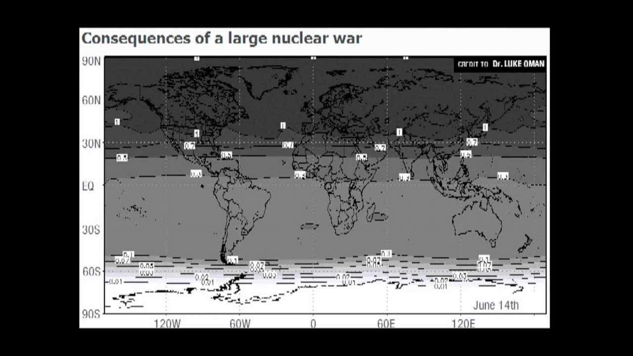 Japan Nuclear Fallout Map