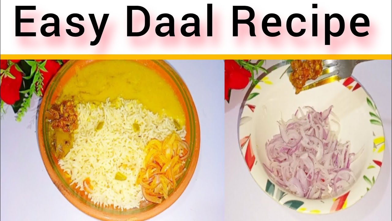 Daal Recipe l How to make daal masoor #daal - YouTube