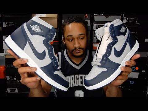 Georgetown Jordan 1s Review. WATCH BEFORE BUYING! - YouTube
