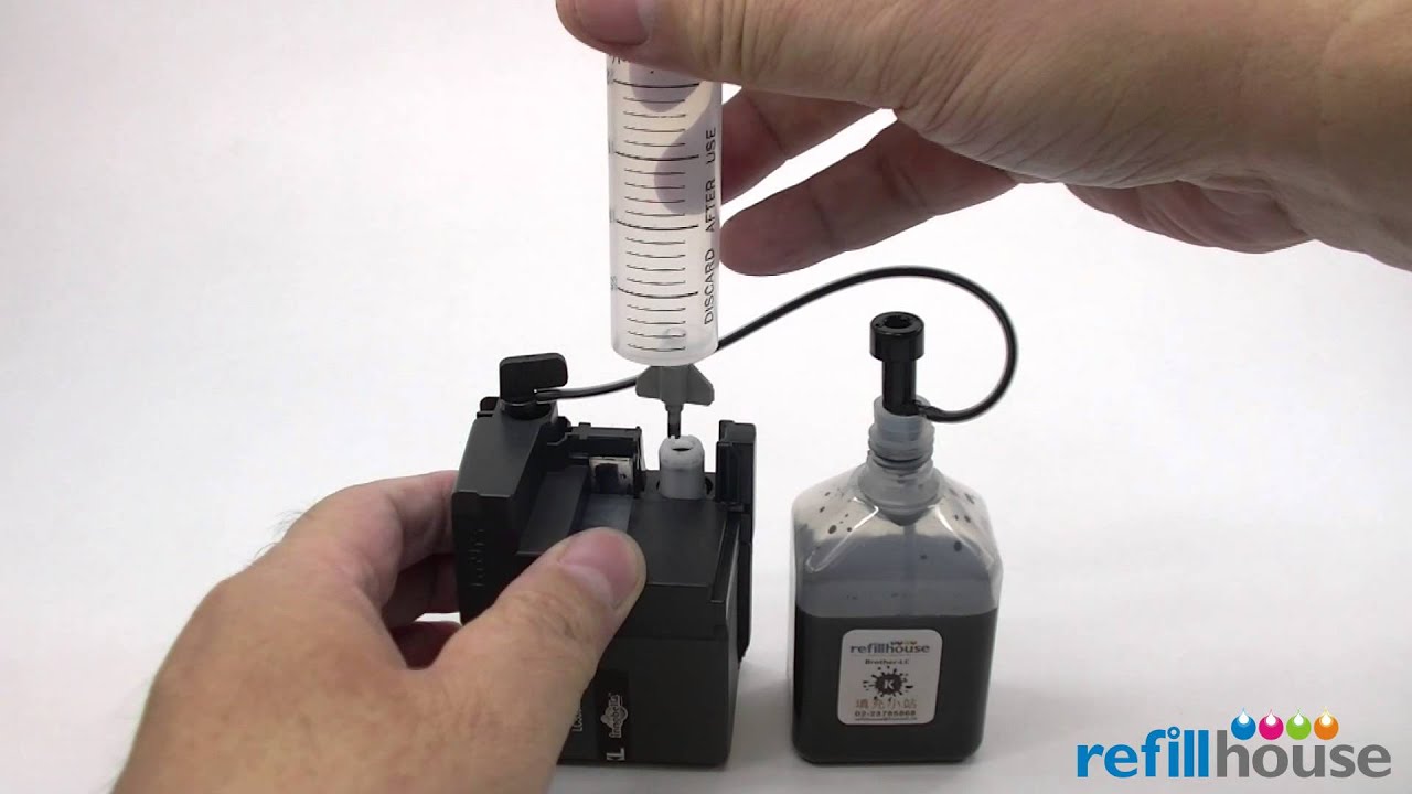 Brother LC539XL, LC529XL, LC549XL, LC569XL MagicTube Refill - YouTube