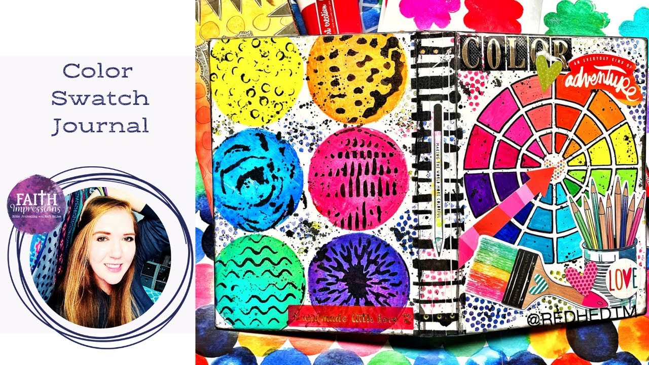 DIY Color Swatch Art Journal - YouTube